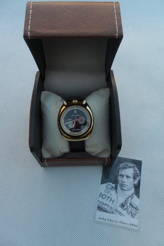 Vintage Mechanical Sorna Jacky Ickx Watch Gold case 70s | eBay UK