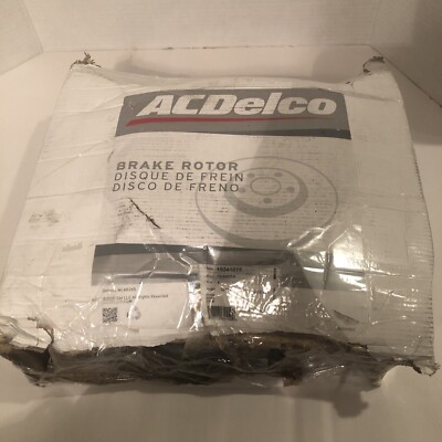 Disc Brake Rotor-Non-Coated Rear ACDelco 18A907A - Open Box - Rotor ...