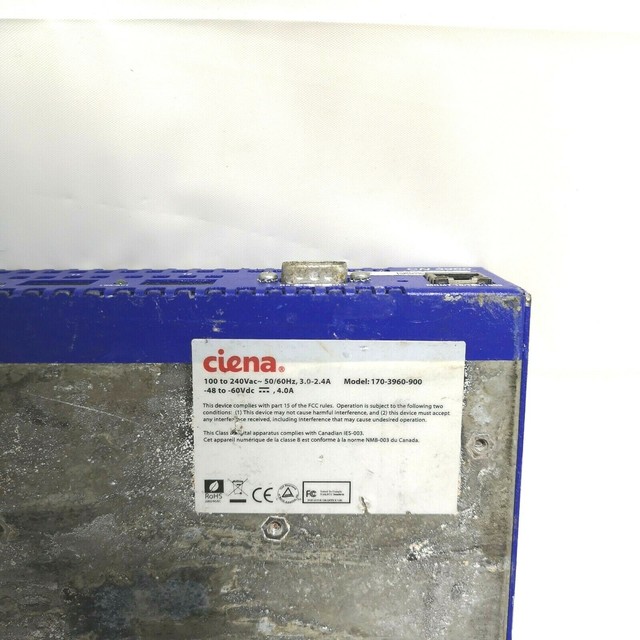 Ciena 3960 10GbE Service Delivery Switch (170-3960-902) for sale online ...