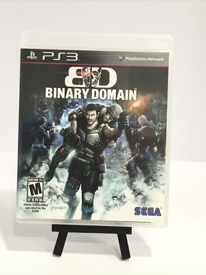 Binary Domain Sony PlayStation 3 Sega CIB Complete w/ Manual PS3 Tested ...