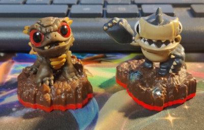 Skylanders Trap Team BOP & TERRABITE Mini Red Base Figures | eBay