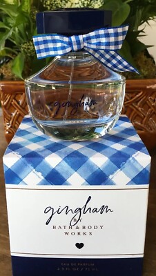 GINGHAM blue 2.5 fl oz perfume EAU de parfum EDP Spray Bath and & Body ...
