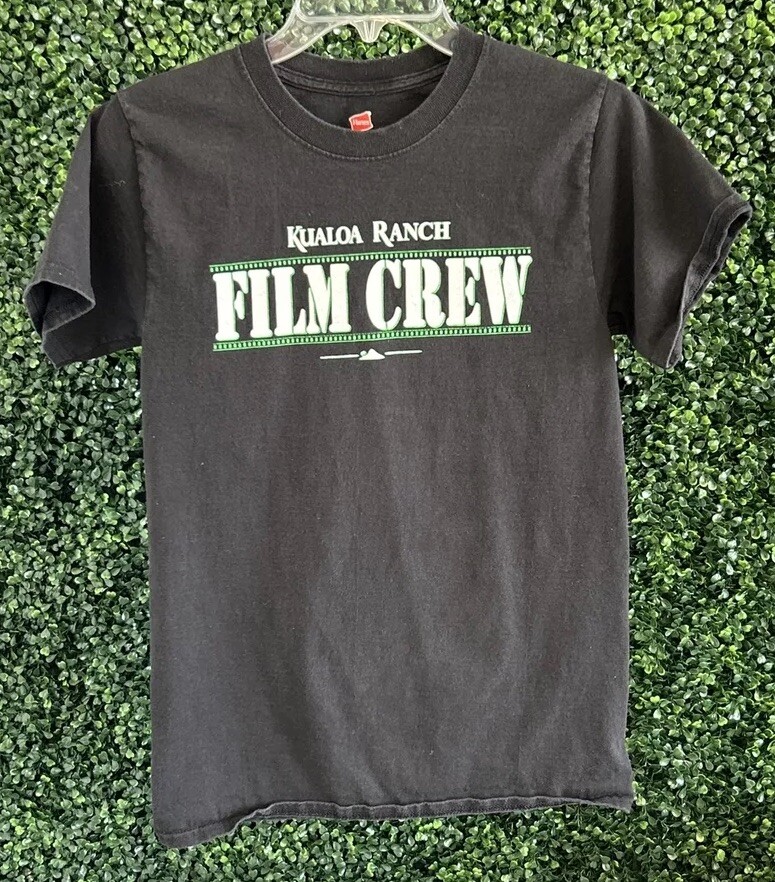 KUALOA RANCH FILM CREW Private Nature Reserve Movie Site Graphic T ...