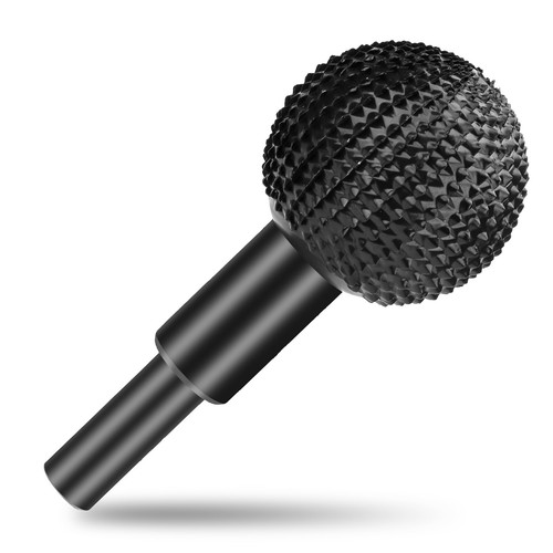 Sphere Rotary Burr Carbon Steel Wood Carving Burr Ball 10mm Shank ...