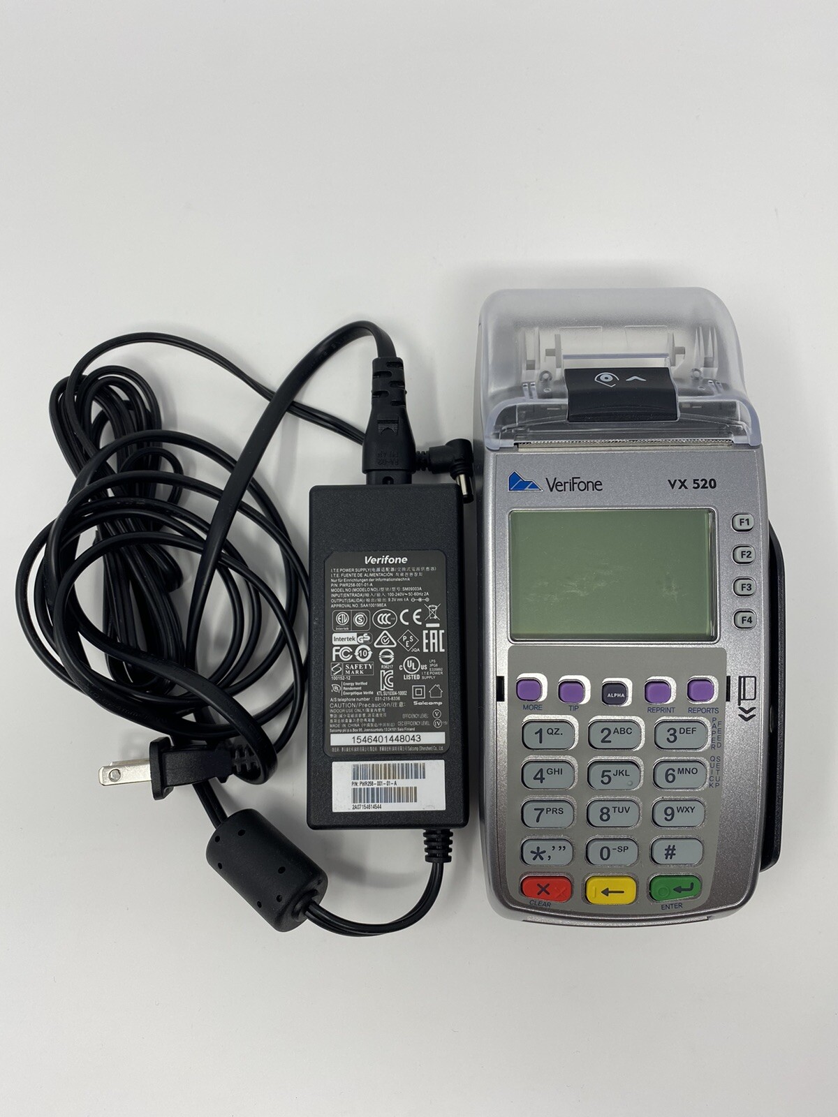 Verifone VX520 POS Credit Card Terminal & Chip Reader (RC1) | eBay