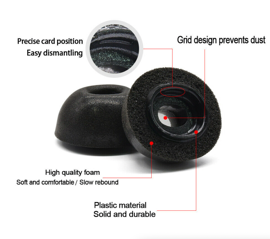 Replacement Ear Tips For Apple Airpods Pro Memory Foam Tips Airpod Pro ...