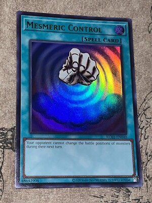 Mesmeric Control KC01-EN040 Ultra Rare Ultimate Kaiba Set Anime Seto ...