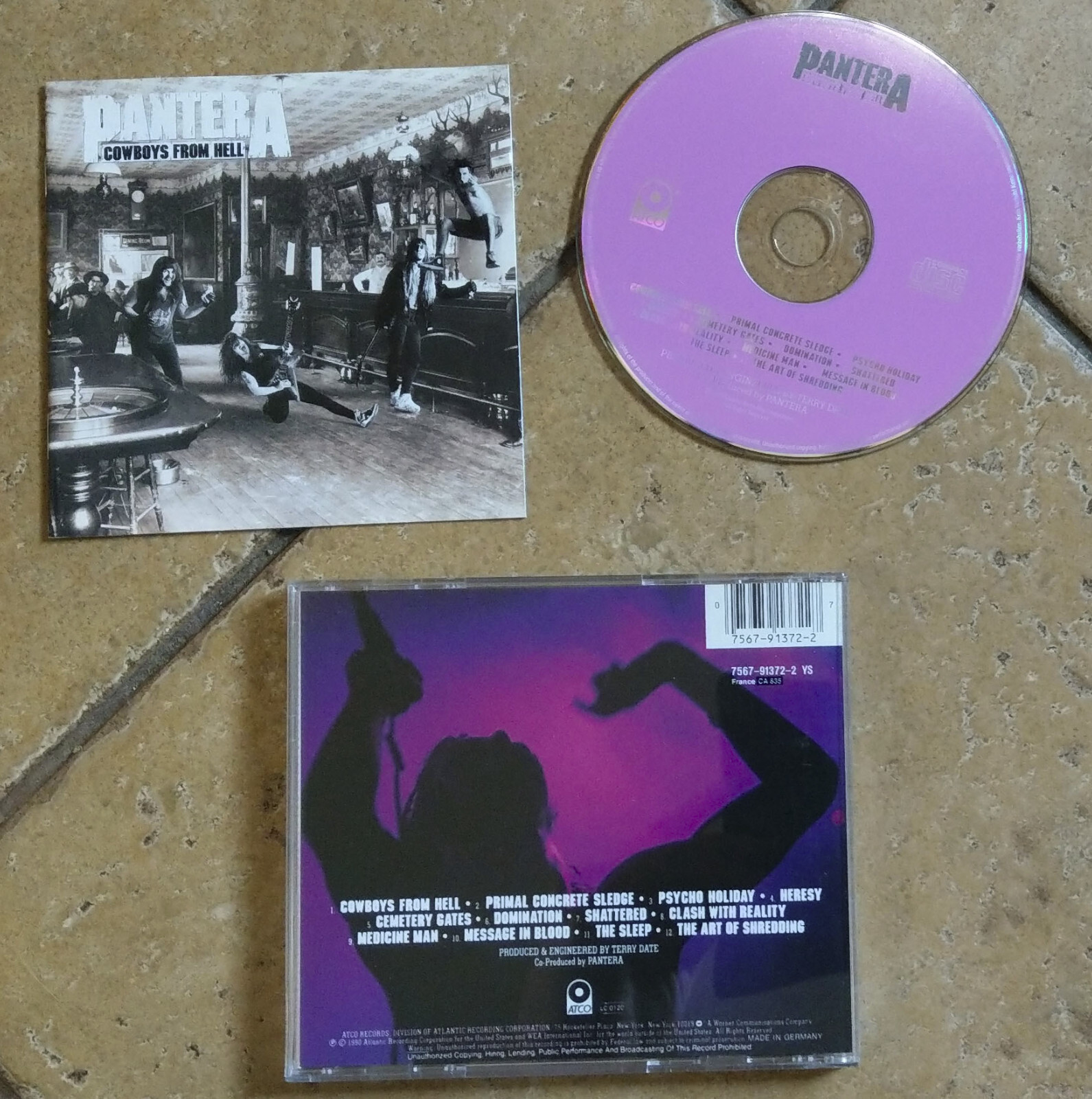 Pantera Cowboys From Hell Cd