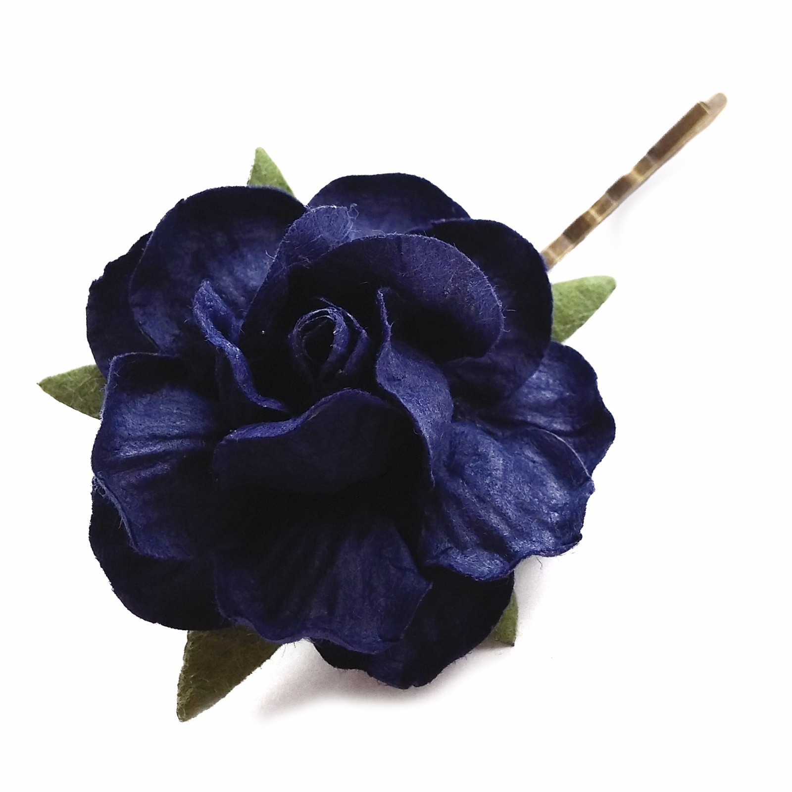 RUSTIC ROSE Hair Clip Vintage Boho Grip Wedding Festival Dance Prom ...