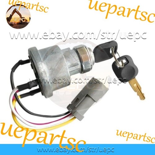 142-8858 Ignition Switch With 2 Keys fits Caterpillar 257B Cat D6T 247B ...