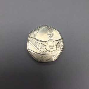 Team GB Swimming RARE 50p Coin - Rio 2016 | eBay
