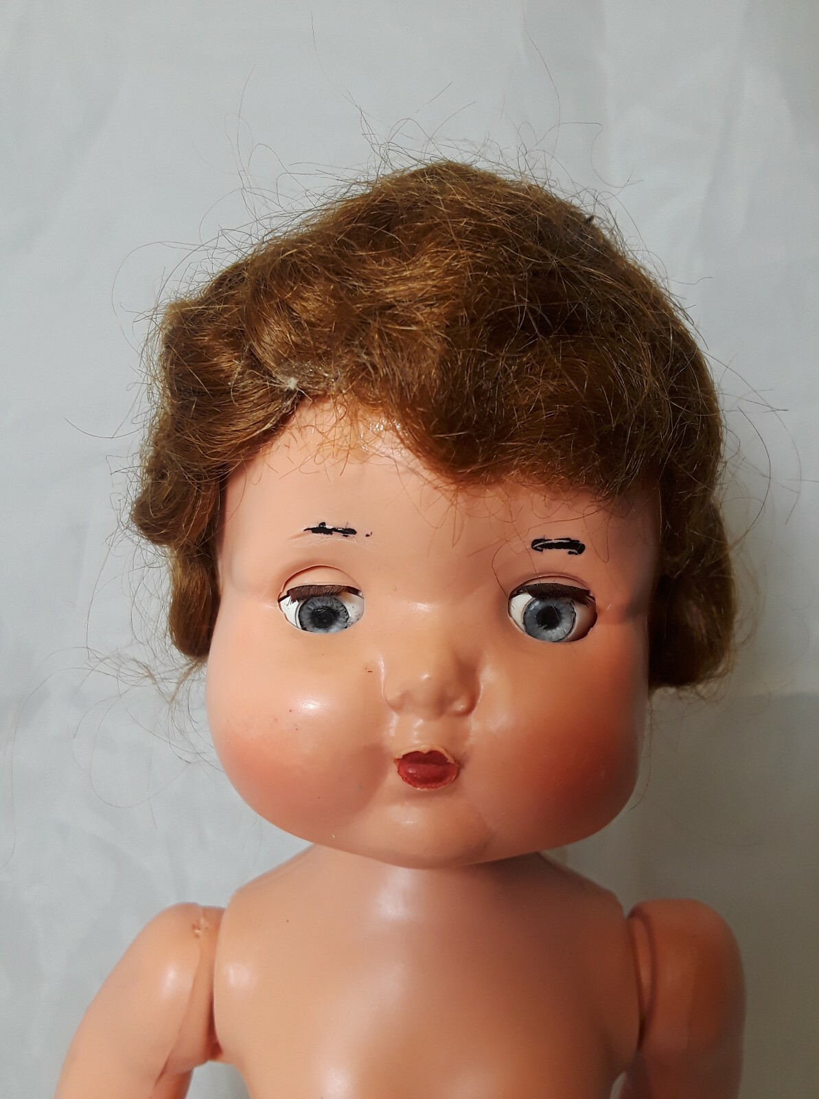 Vintage Roddy Walker Doll 11.5" Tall Circa 1950's | eBay