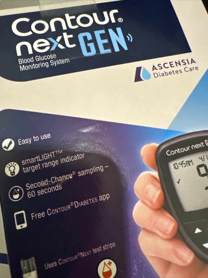 Bayer Contour Next Gen Meter Case -Monitor No Box New Lanson Device ...