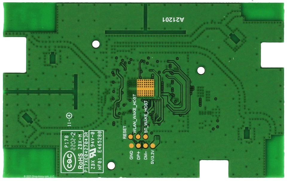 Vizio 6M01B00017000 Wi-Fi WiFi Wireless Module Board 7425119159129| eBay