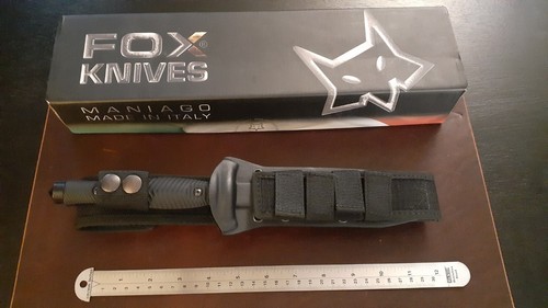 Fox Knives Bellum Elite Stilleto Knife NIB. Made In Italy | eBay