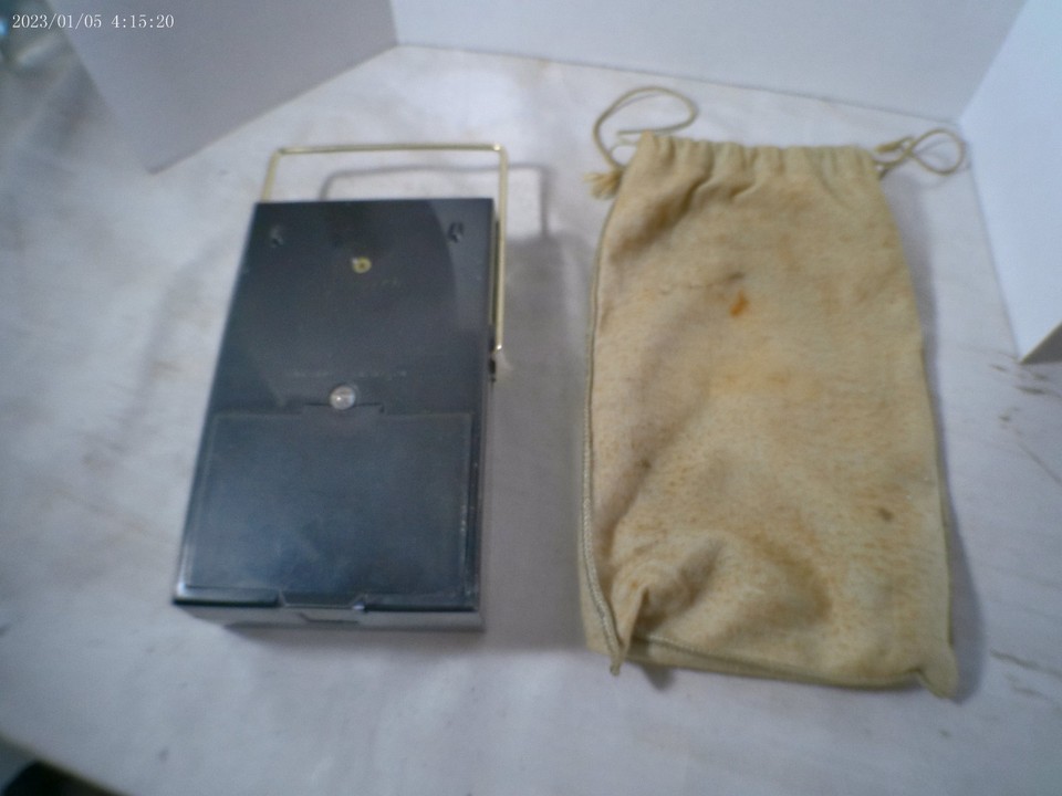 Zenith Royal 300 Transistor Radio - Different Felt Bag | eBay
