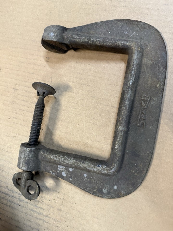Shaler Vintage Antique Vulcanizer Tube C Clamp | eBay
