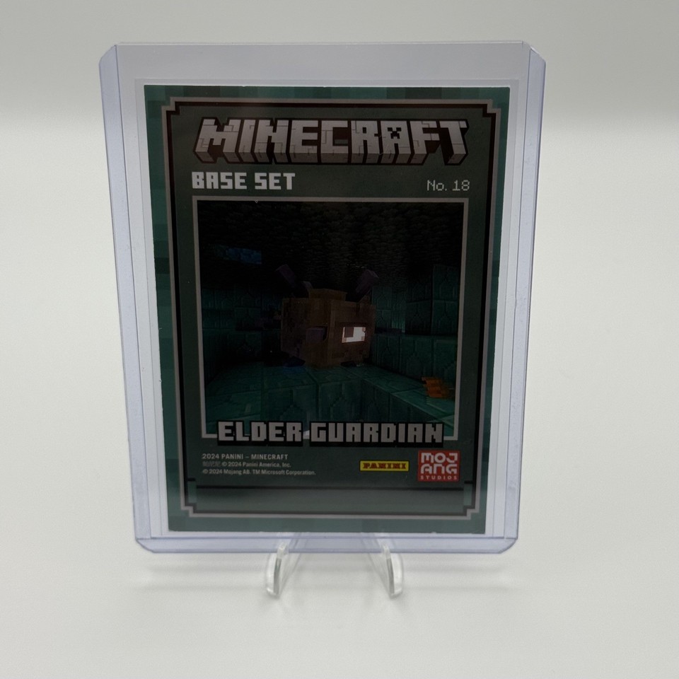 2024 Panini Minecraft Trading Card Base #18 Elder Guardian | eBay