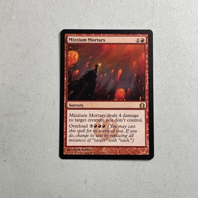 Magic the Gathering MTG 2012 Return to Ravnica Card -- Mizzium Mortars ...