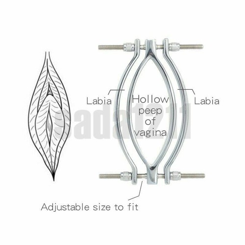 Labia Clips Labium Pussy Clamp Clitoris Stimulation Vagina Peeping ...