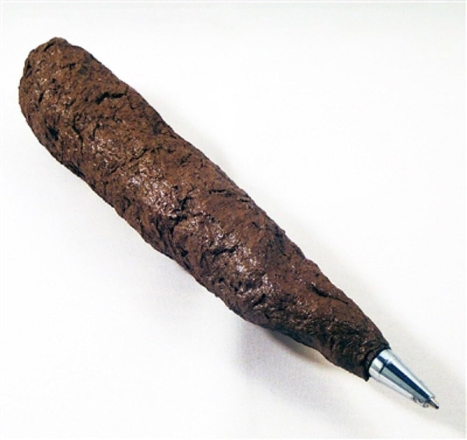 The Poo Poop Pen - Your #2 Ballpoint Pen for School-Home-Office ~ GaG ...