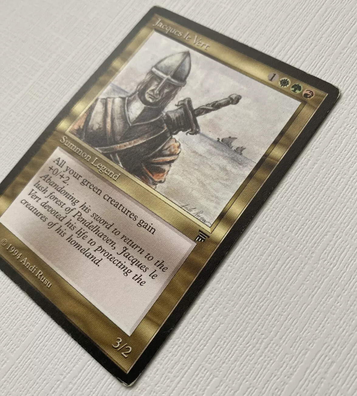 MTG Jacques le Vert Legends Magic The Gathering | eBay