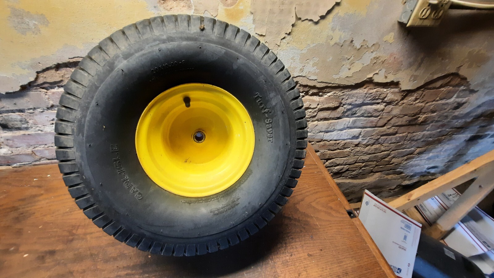 John Deere Tire Assemblies Pair Of 20x10.00-8 Aggressive Tractor Tires ...