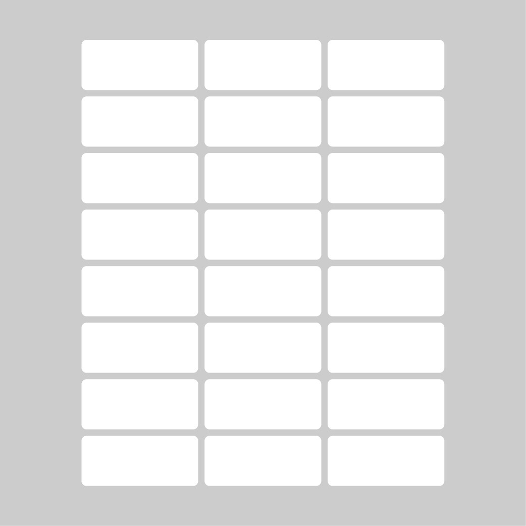 24 x Blank Plug Labels / Stickers That help | Grelly UK