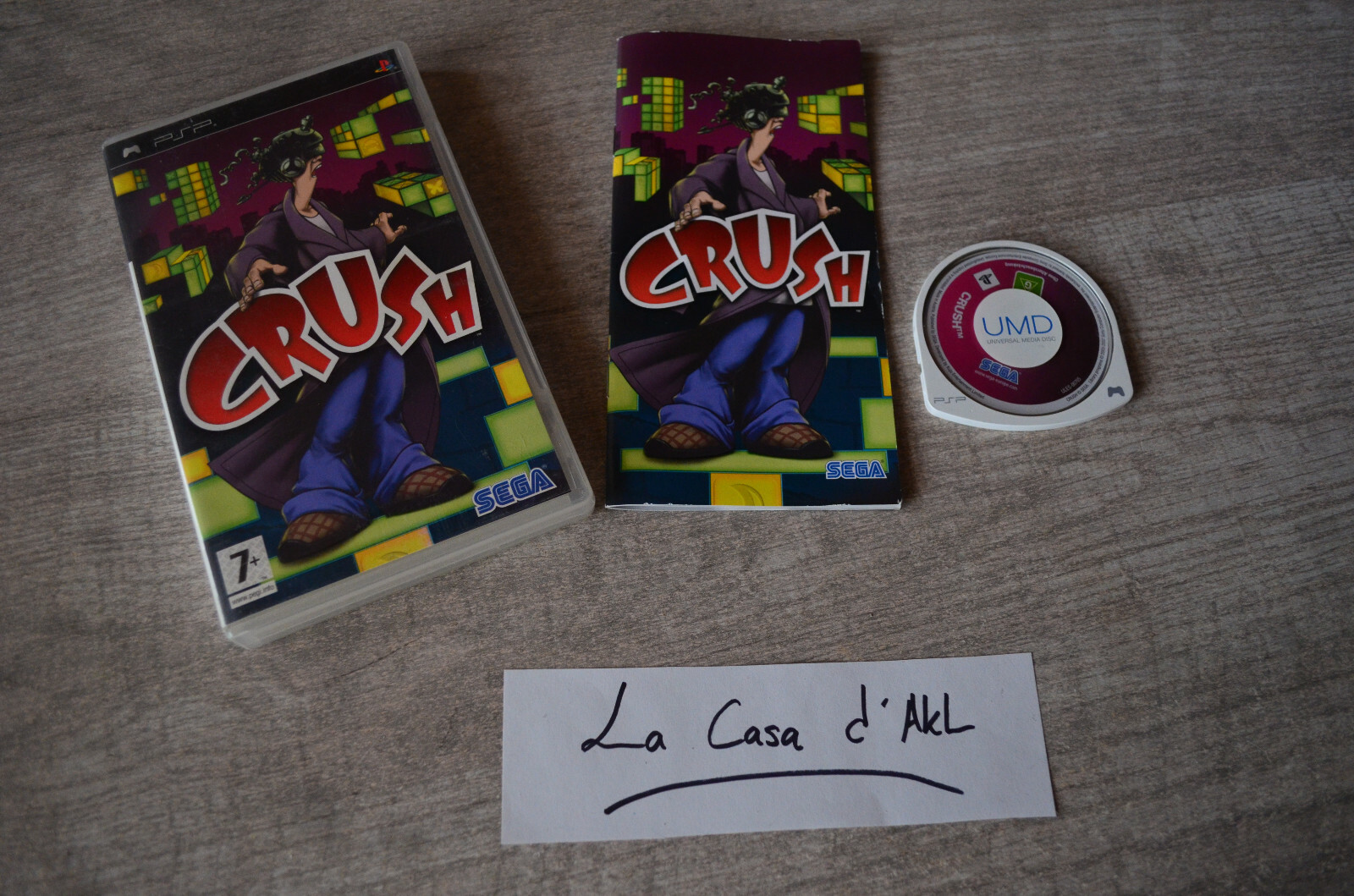 Crush PSP - Prix - Photo - Présentation