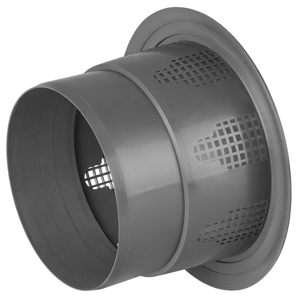 Vent Cowl 160mm Waste Pipe Terminal Valve Soil Pipe Air Vent Mushroom ...