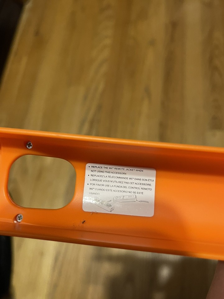 Orange Rifle Shotgun Gun Attachment for Nintendo Wii Hunting Controller ...