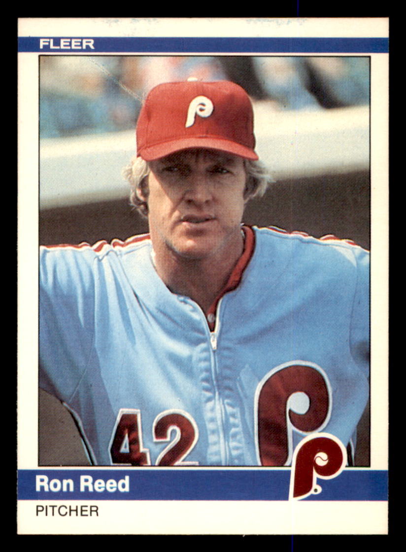 1984 Fleer #45 Ron Reed Philadelphia Phillies | eBay
