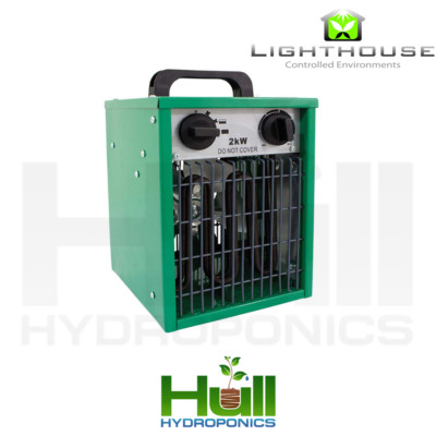 Lighthouse 2kw Indoor Greenhouse Heater hydroponics hydrogarden ...