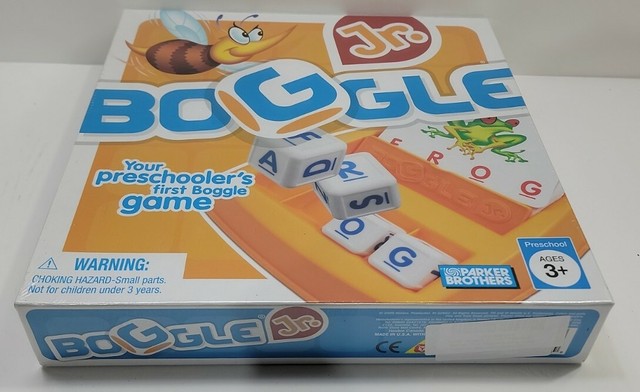 Boggle Jr Game Preschooler's Age 3 Parker Brothers 2005 for sale online ...