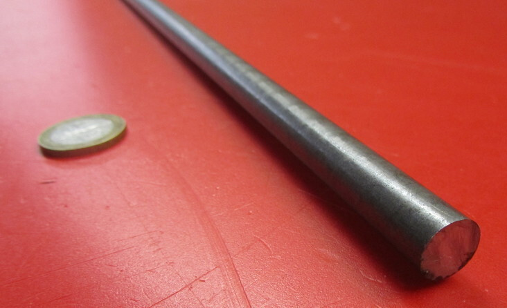 4140 Alloy Steel CF Rod Round Bar, 7/16" Dia. x 3 Ft Length, 2 Units, 6 ...