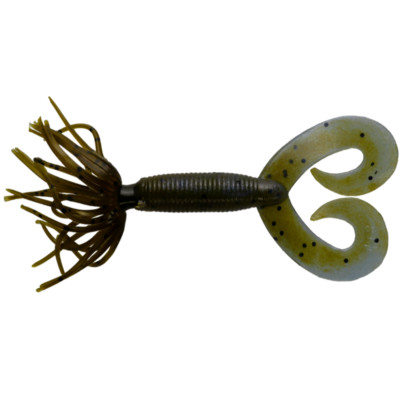 NEW GARY YAMAMOTO 2.5" DOUBLE TAIL HULA GRUB SELECT COLOR 2.5 INCH BASS ...