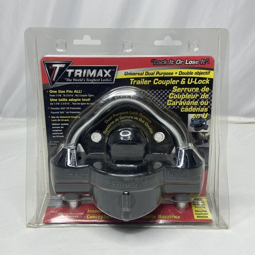 Trimax Umax50d Trimax Universal 'Die Cast' Dual Purpose Coupler Lock ...