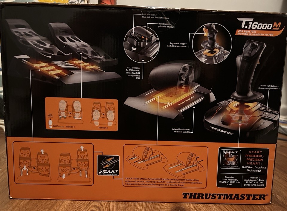 Thrustmaster T1600m 3 Piece Flight Pack | eBay
