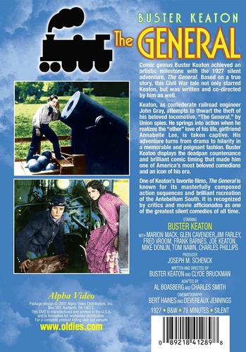 The General (DVD) Buster Keaton Charles Smith Frank Barnes Marion Mack ...