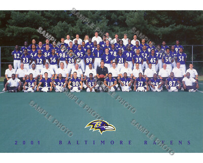 2001 BALTIMORE RAVENS TEAM 8X10 PHOTO PICTURE | eBay