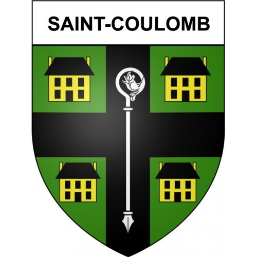 Saint-Coulomb 35 ville Stickers blason autocollant adhésif | eBay