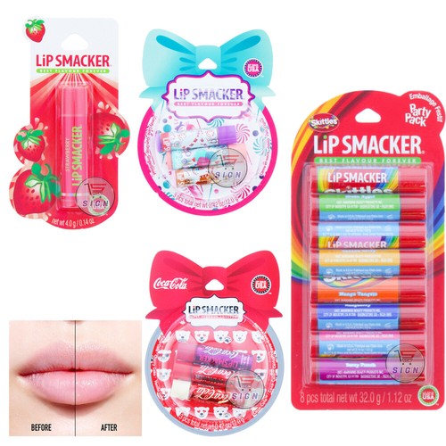 LIP SMACKER STRAWBERRY, CANDY TRIO, COCA COLA, SKITTLES LIP BALM ...