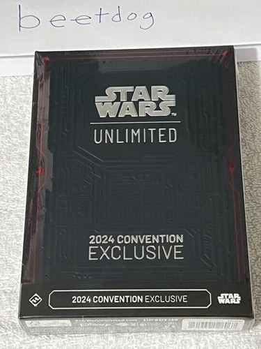 Star Wars Unlimited - 2024 Convention Exclusive - New & Sealed - SWU ...