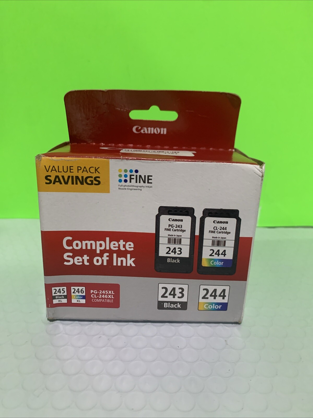 Genuine Canon PG-243 Black CL-244 Color (1287C006) Ink Cartridges | eBay