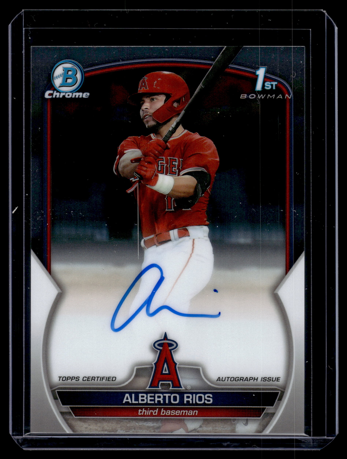 Alberto Rios 2023 Bowman Draft Chrome 1st Autograph Auto C Card #CDA-AR ...