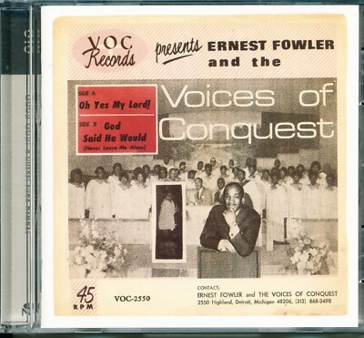 GOOD GOD A Gospel Funk Hymnal ERNEST FOWLER The VOICES OF CONQUEST ...
