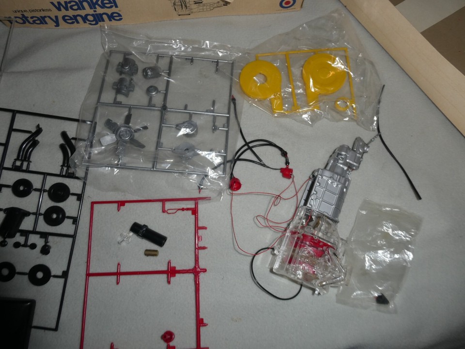 Entex Wankel Rotary Engine Model Kit 1/5th scale #8201 Parts only | eBay