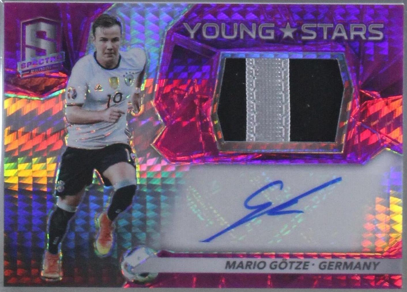 2016-17 Panini Spectra - Young Stars Jersey Autographs Mario Gotze #YS ...