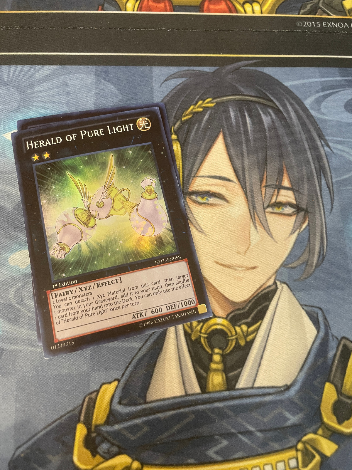 YUGIOH - Herald of Pure Light - Super Rare - JOTL - 1st ed - NM | eBay