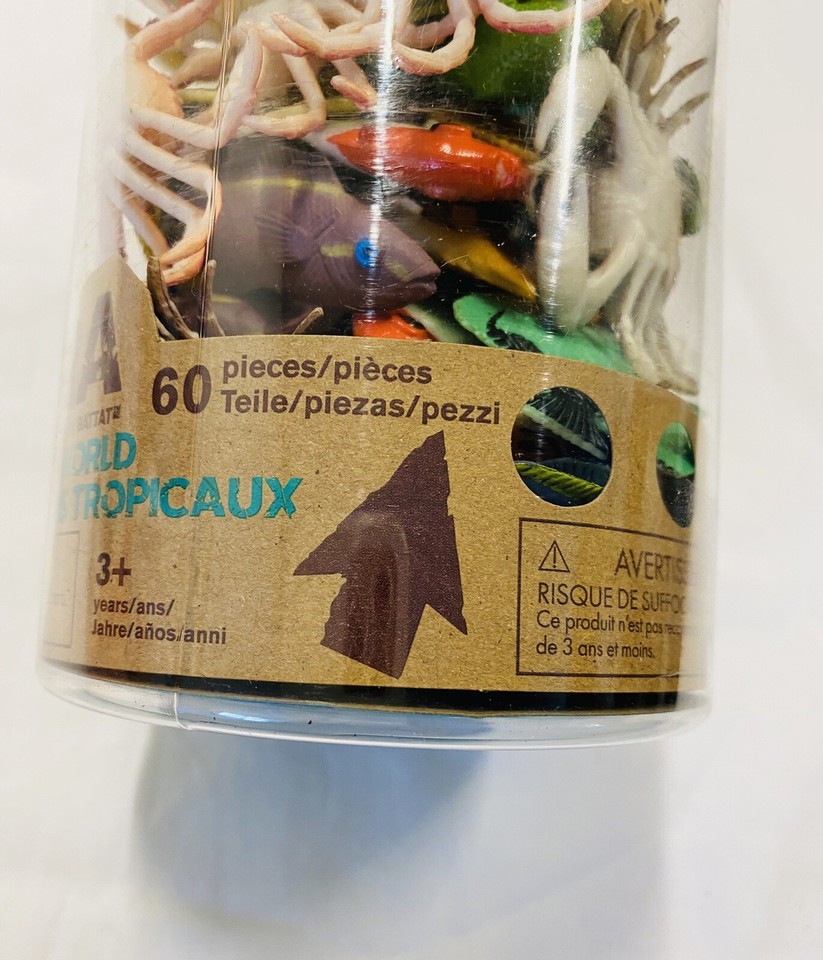 Terra by Battat – Toy Tropical Fish & Crabs – 60 Mini Figures, 3 Years ...
